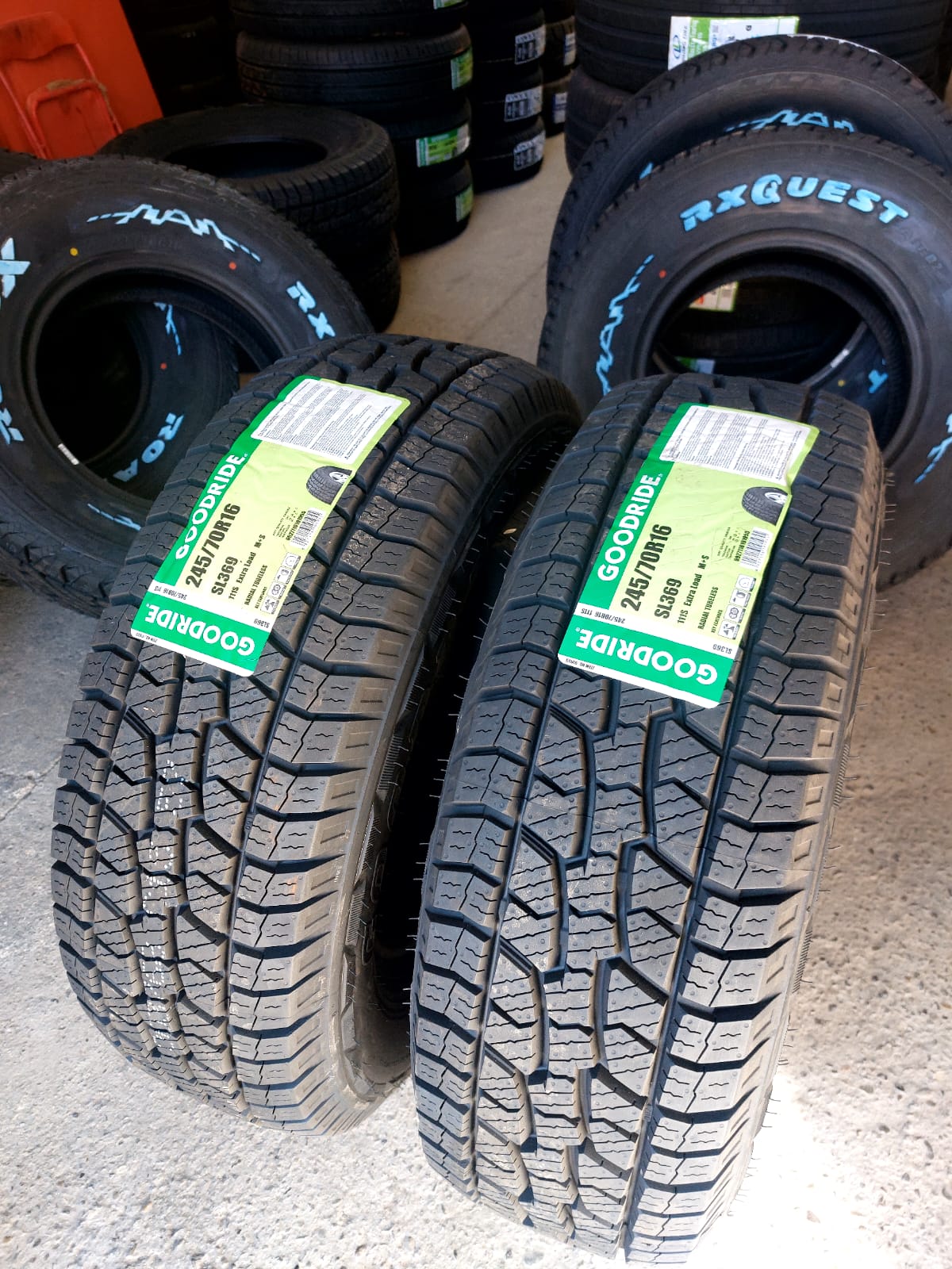 Neumaticos 245/70R16 AT GOODRIDE - SL369 – NEUMATICOS EL REY